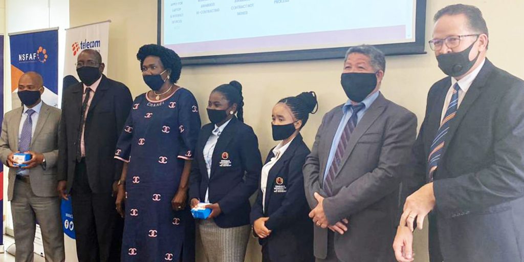 NSFAF distributes connectivity devices for online learning – Windhoek ...